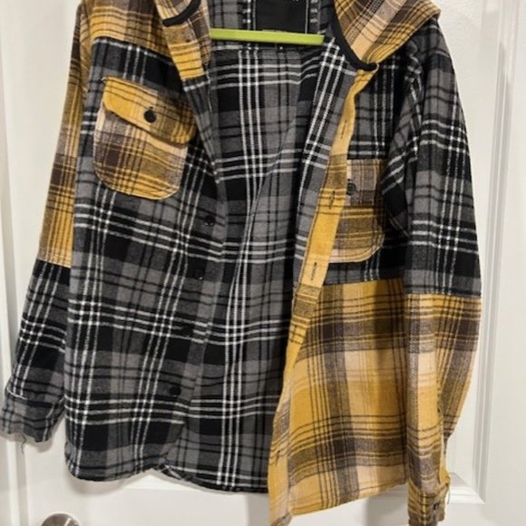 Reason | Shirts | Reason Men Flannel Shirt Sz M | Poshmark